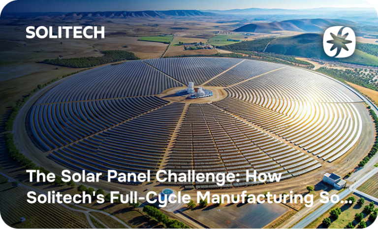 The Solar Panel Challenge: How Solitech’s Full-Cycle Manufacturing ...